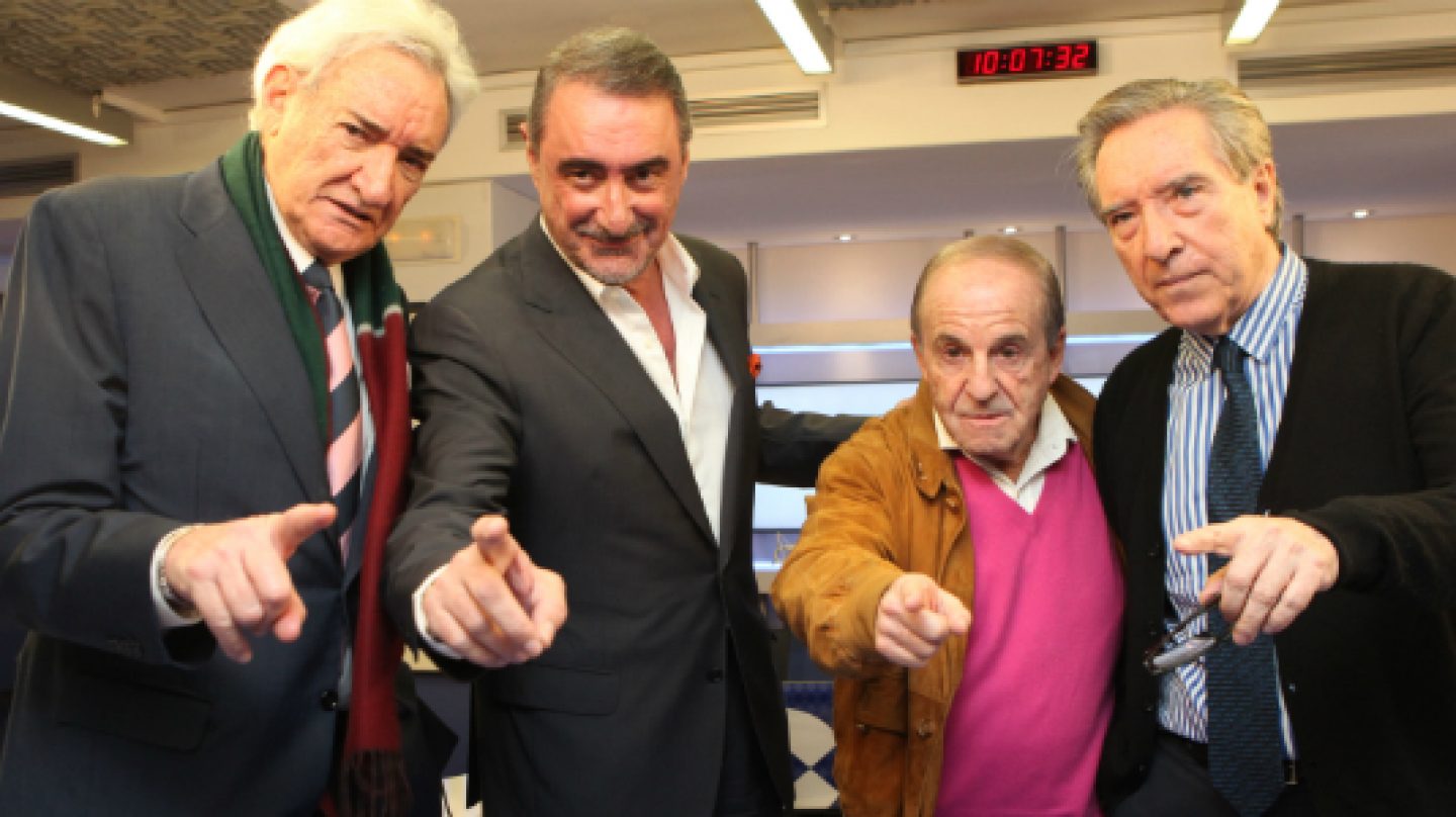 Día de la radio: Luis del Olmo, José María García e Iñaki Gabilondo, juntos