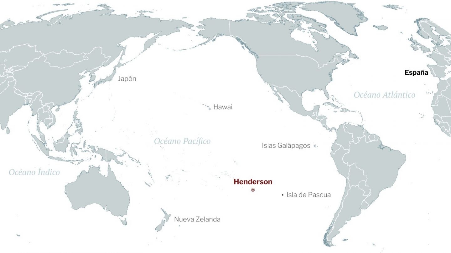 Henderson, la isla paradisíaca con más basura del mundo