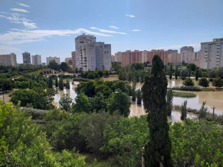 Así funciona el parque inundable que evitó daños en el día más lluvioso ...