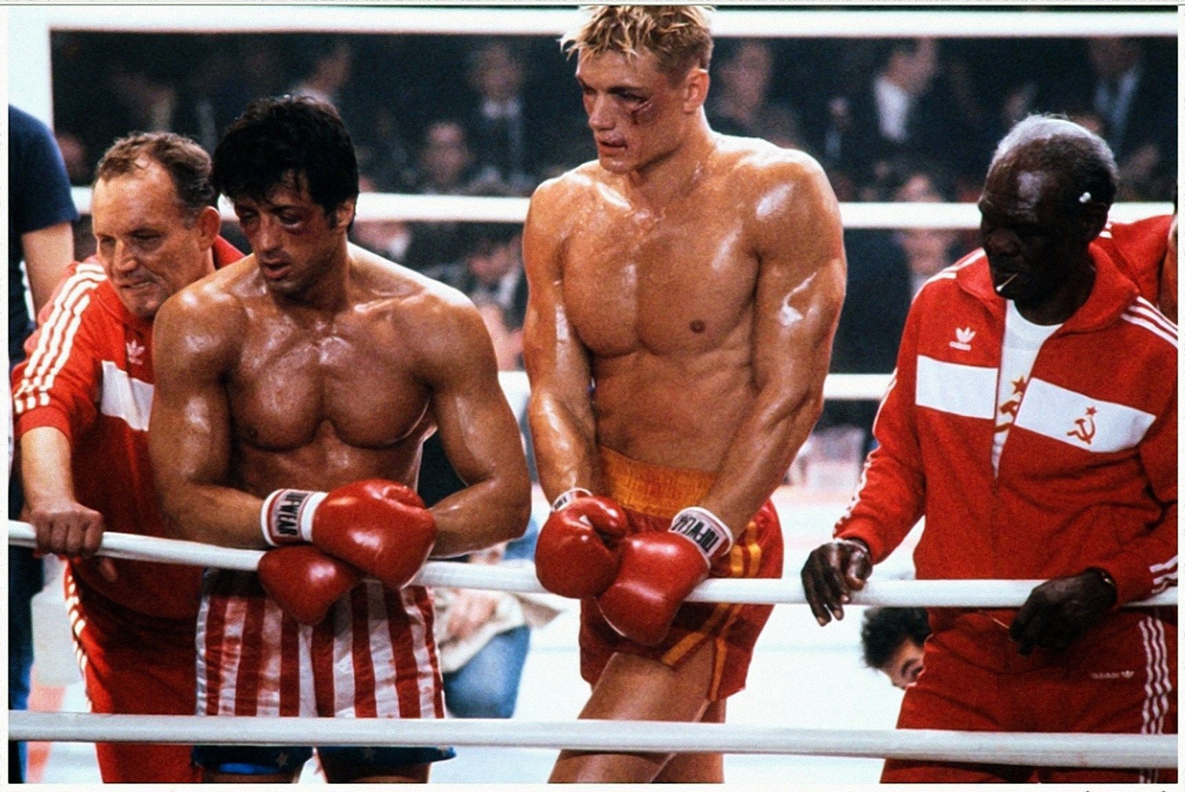 Cuando Sylvester Stallone fue a la UCI en pleno rodaje de 'Rocky IV'