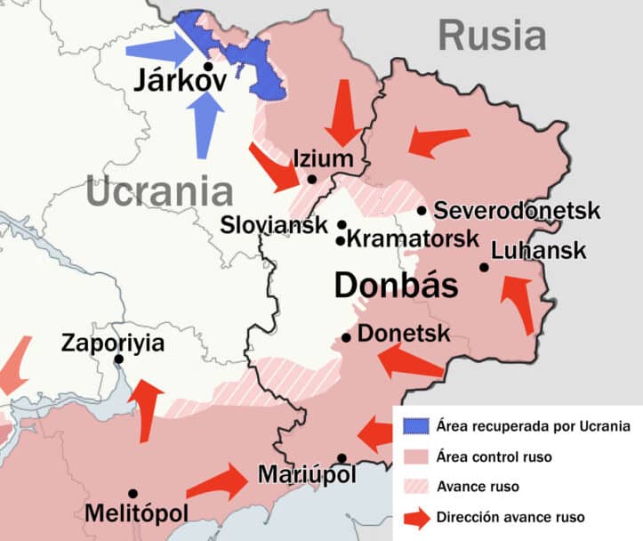 Rusia se estanca en el Donbás