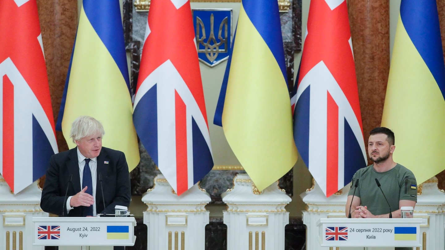 Boris Johnson visita Kiev por sorpresa en una nueva muestra de apoyo de ...