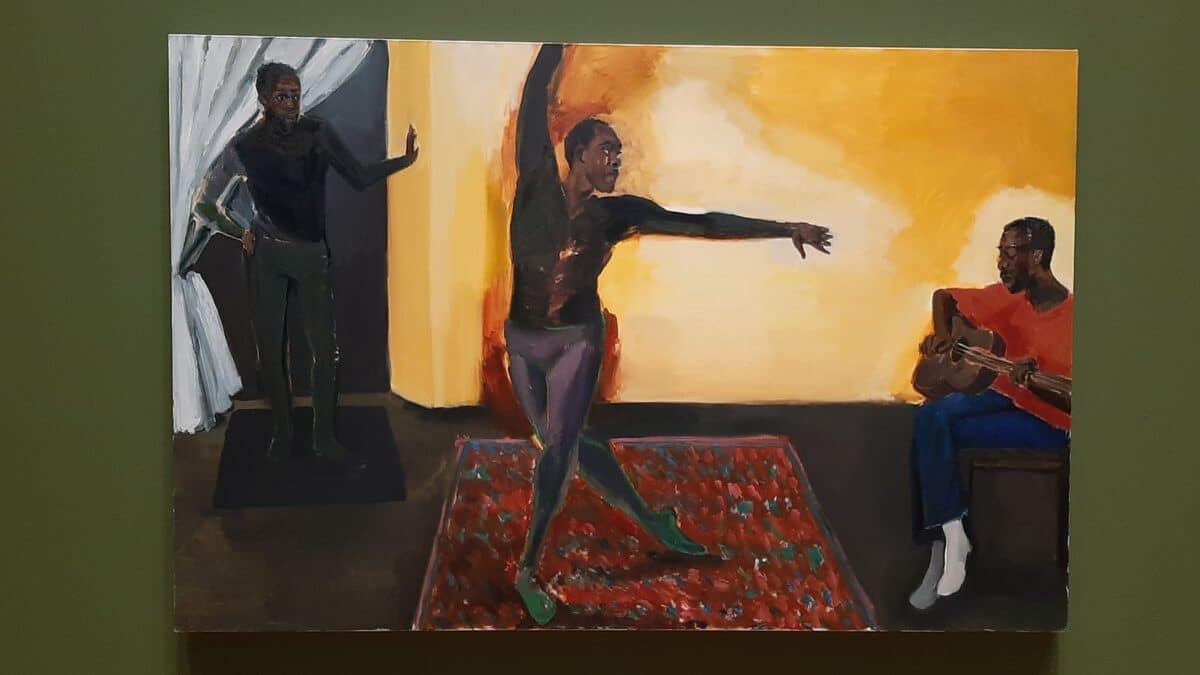 Lynette, la escritora de carboncillo y color