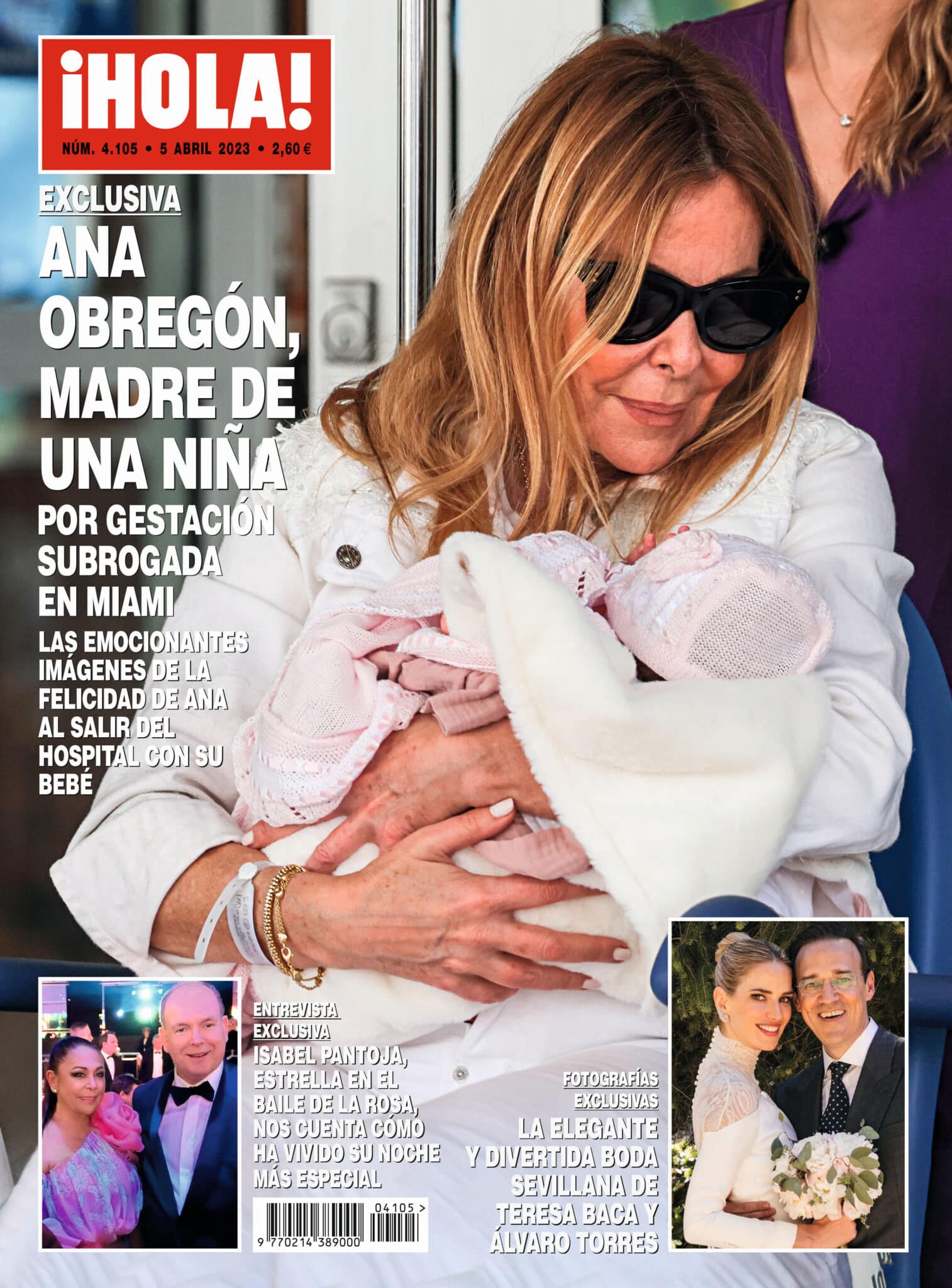 Las portadas de las revistas del corazón: Ana Obregón