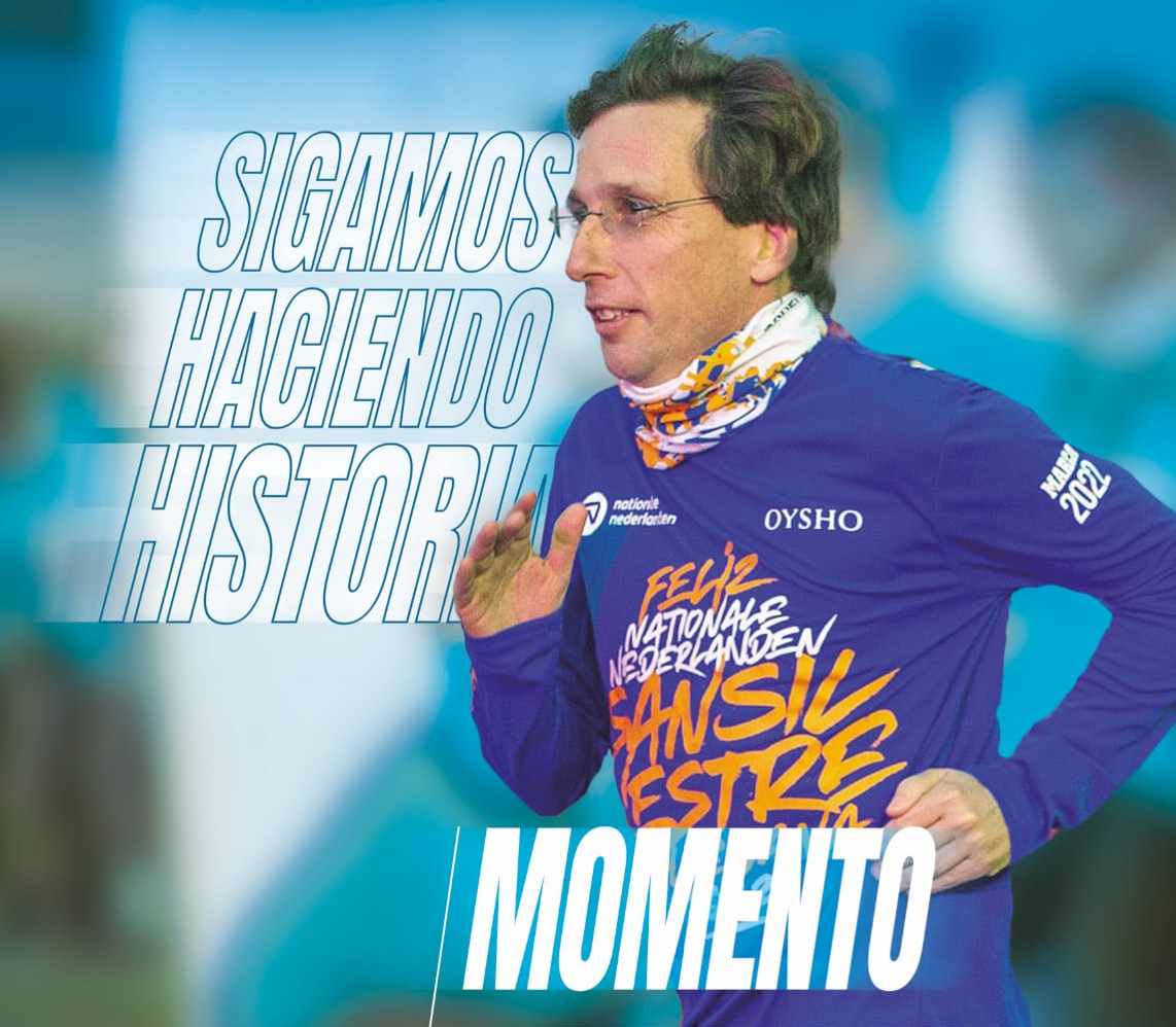 Almeida corriendo, Almeida riendo, su campaña para el 28-M: 'Sigamos ...