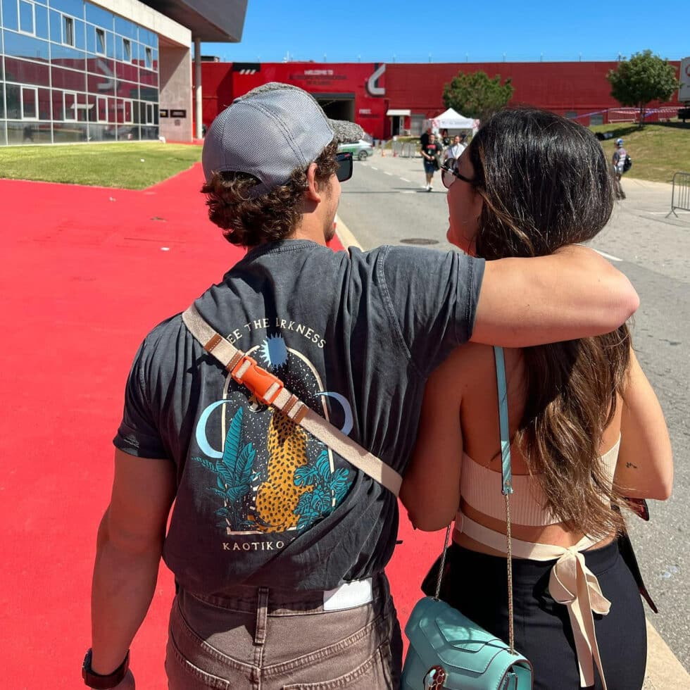 Las imágenes de Celia Pedraza con Miguel Herrán