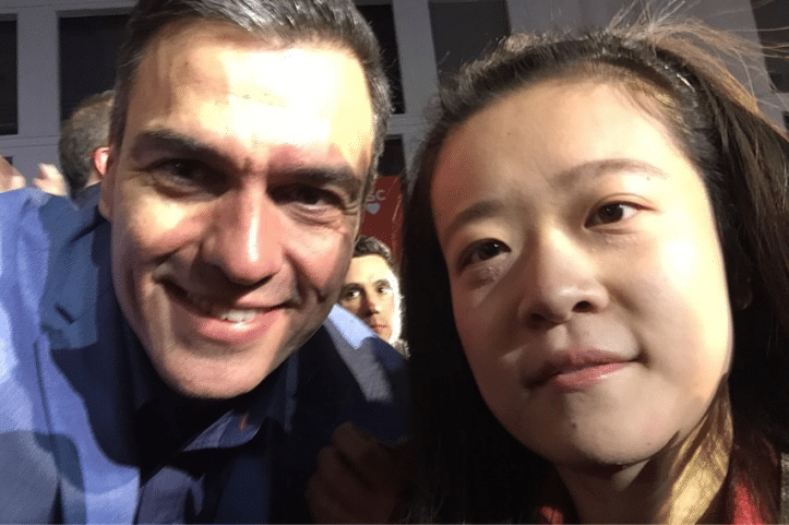 500 kilómetros en busca de una cita con Sánchez: el viaje de Chenglu ...