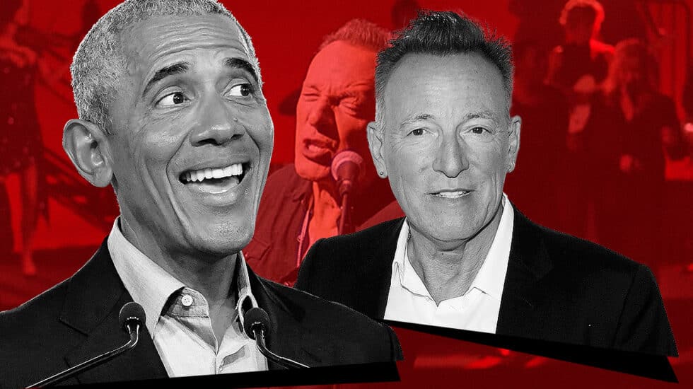 Obama y Springsteen: la amistad que empezó con el “Yes we can”