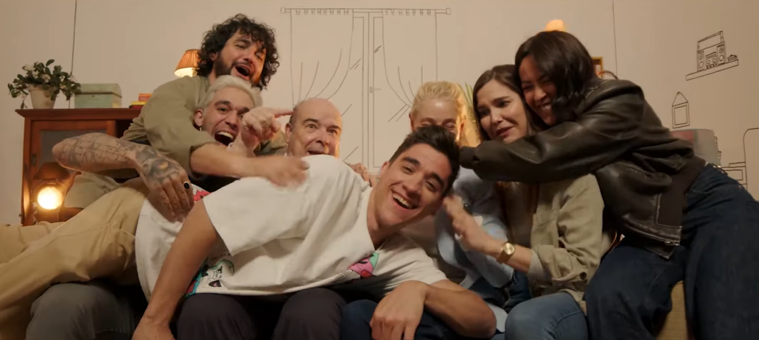 Fran Perea reúne a 'Los Serrano'