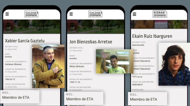 "Equiparan a víctimas y asesinos para provocarnos y dinamitar la ...