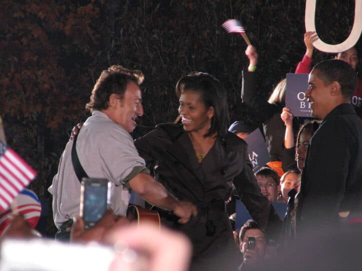 Obama y Springsteen: la amistad que empezó con el “Yes we can”