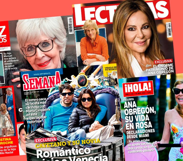 Estas son las últimas Portadas de las Revistas del Corazón comentadas