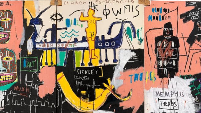 Venden 'El gran espectáculo' de Basquiat en Nueva York por más de 61 millones de dólares