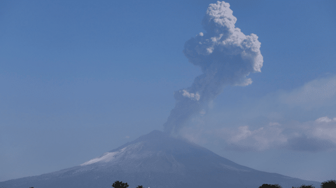 El volcán Popocatépetl en erupción: el porqué y la leyenda detrás