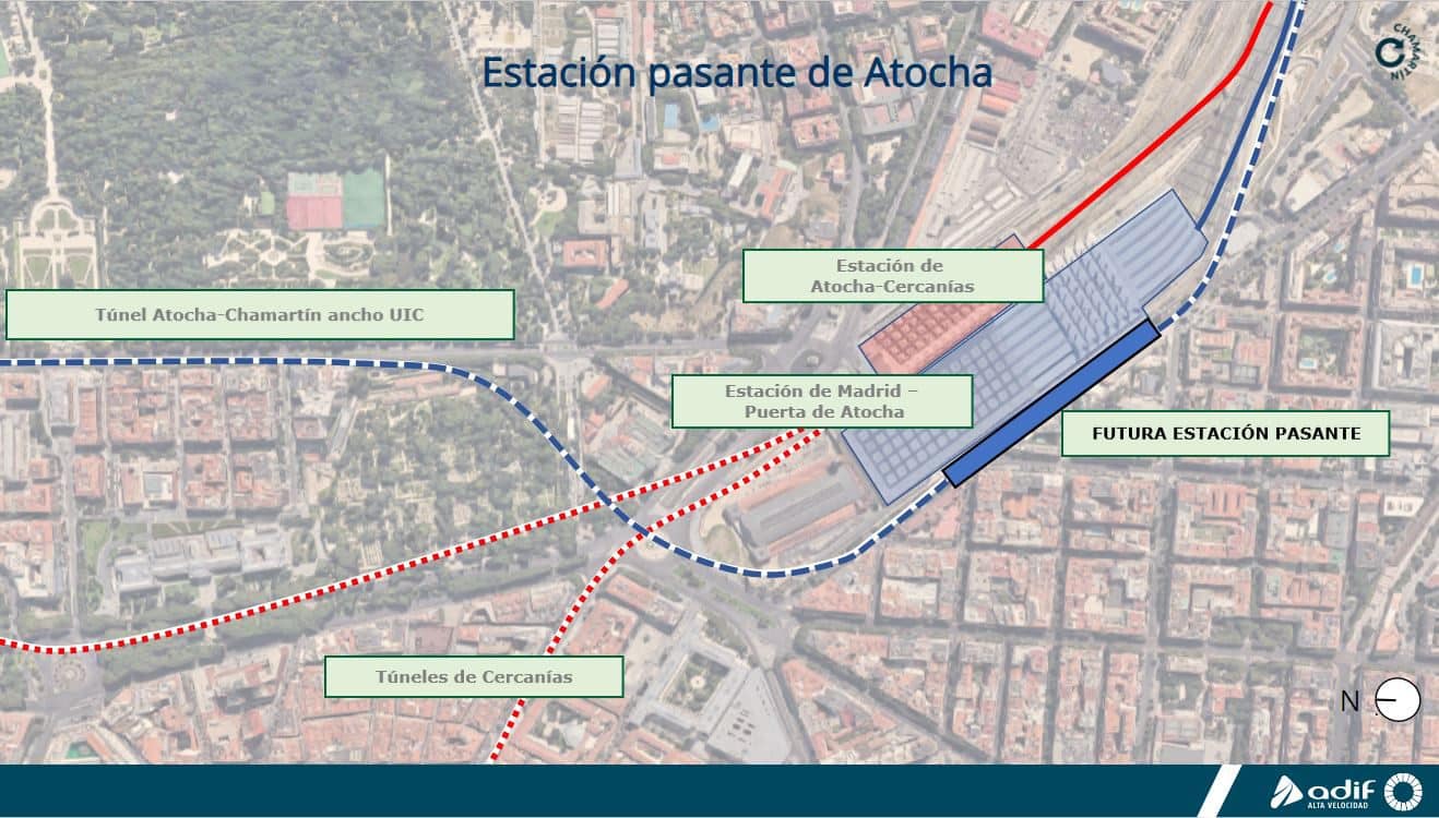 Así quedará la nueva estación subterránea de Atocha para los trenes de ...