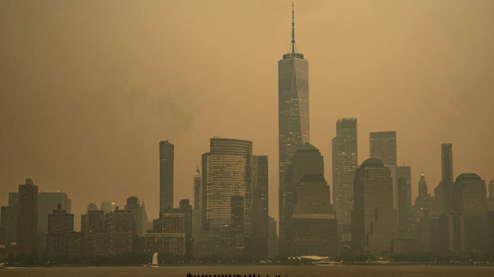 El Humo De Los Incendios De Canadá Cubre Por Completo El Cielo De Nueva