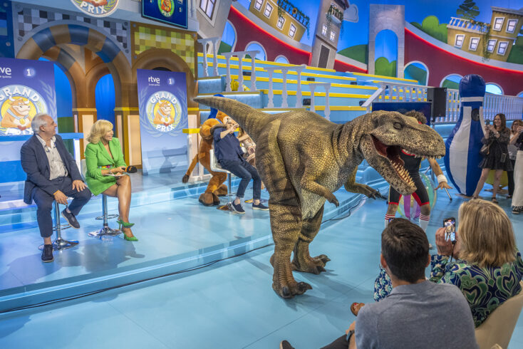 Ramón García, emocionado en el estreno del nuevo 'Grand Prix'