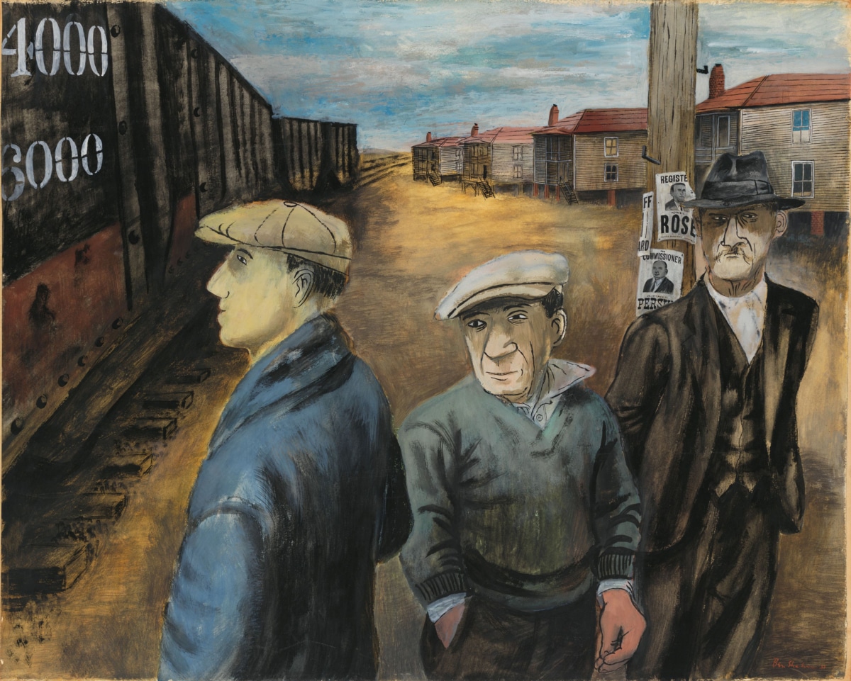 Ben Shahn, el artista con conciencia de clase que retrató al proletario ...