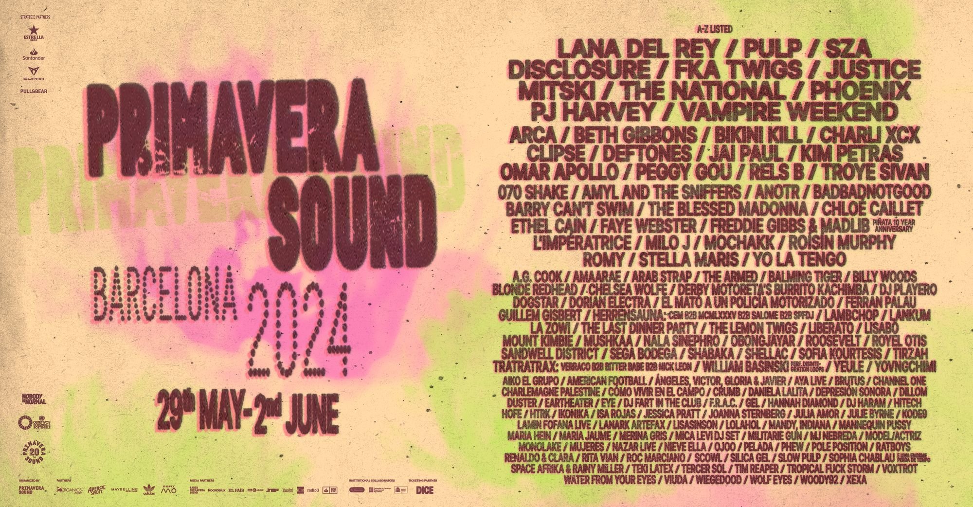 Paritario y más 'queer': este es el cartel del Primavera Sound 2024