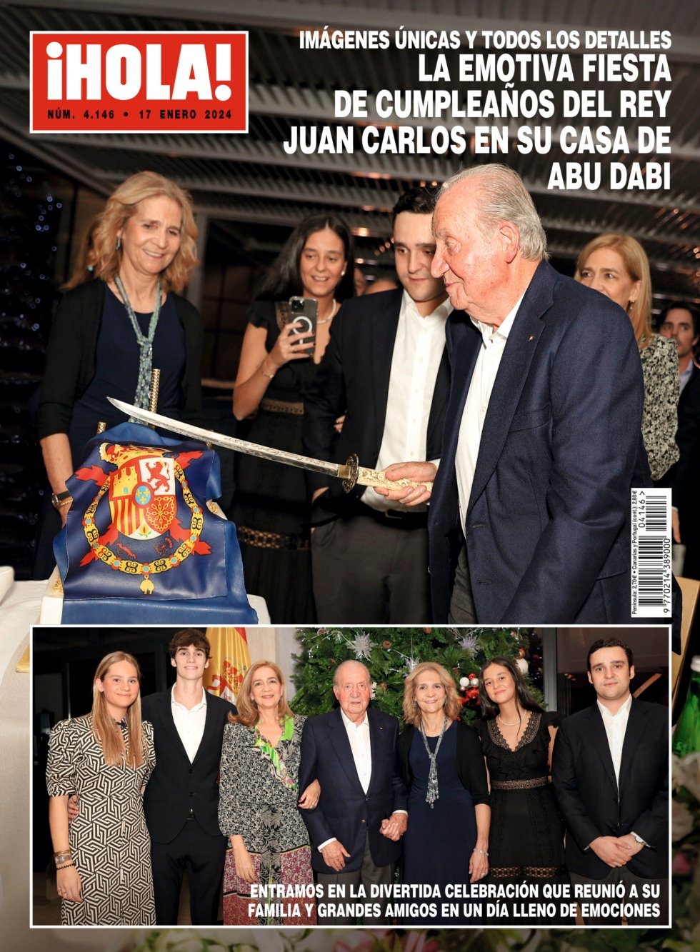 El Cumpleaños De Juan Carlos Tarta Con El Escudo Y Otros Detalles
