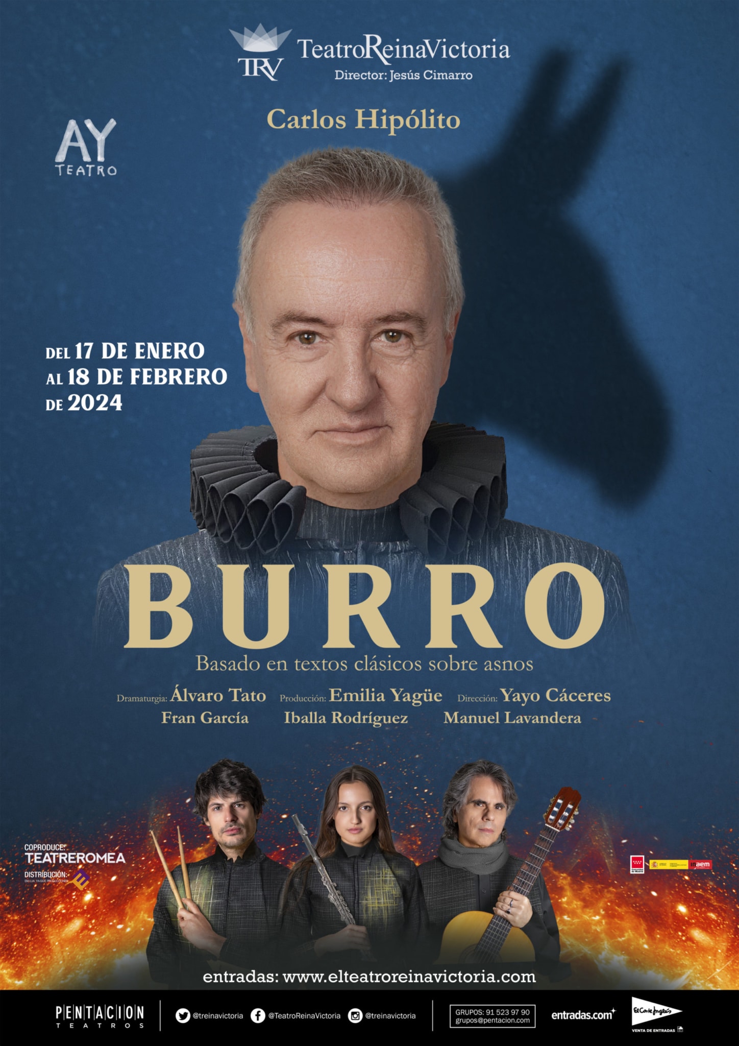 Teatro | 'Burro': rebuznos que golpean el corazón
