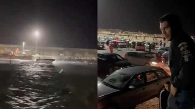 Así jalearon a los narcos para embestir a la embarcación de la Guardia ...