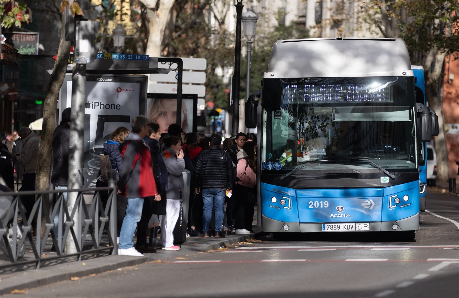 Los autobuses de la EMT vuelven a ser gratuitos en abril en Madrid
