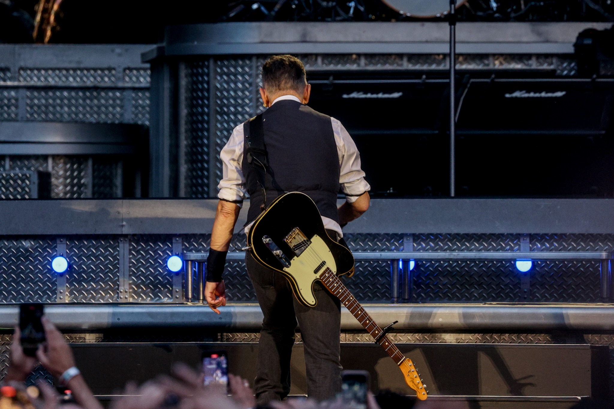 Bruce Springsteen celebra su penúltima gran fiesta en Madrid