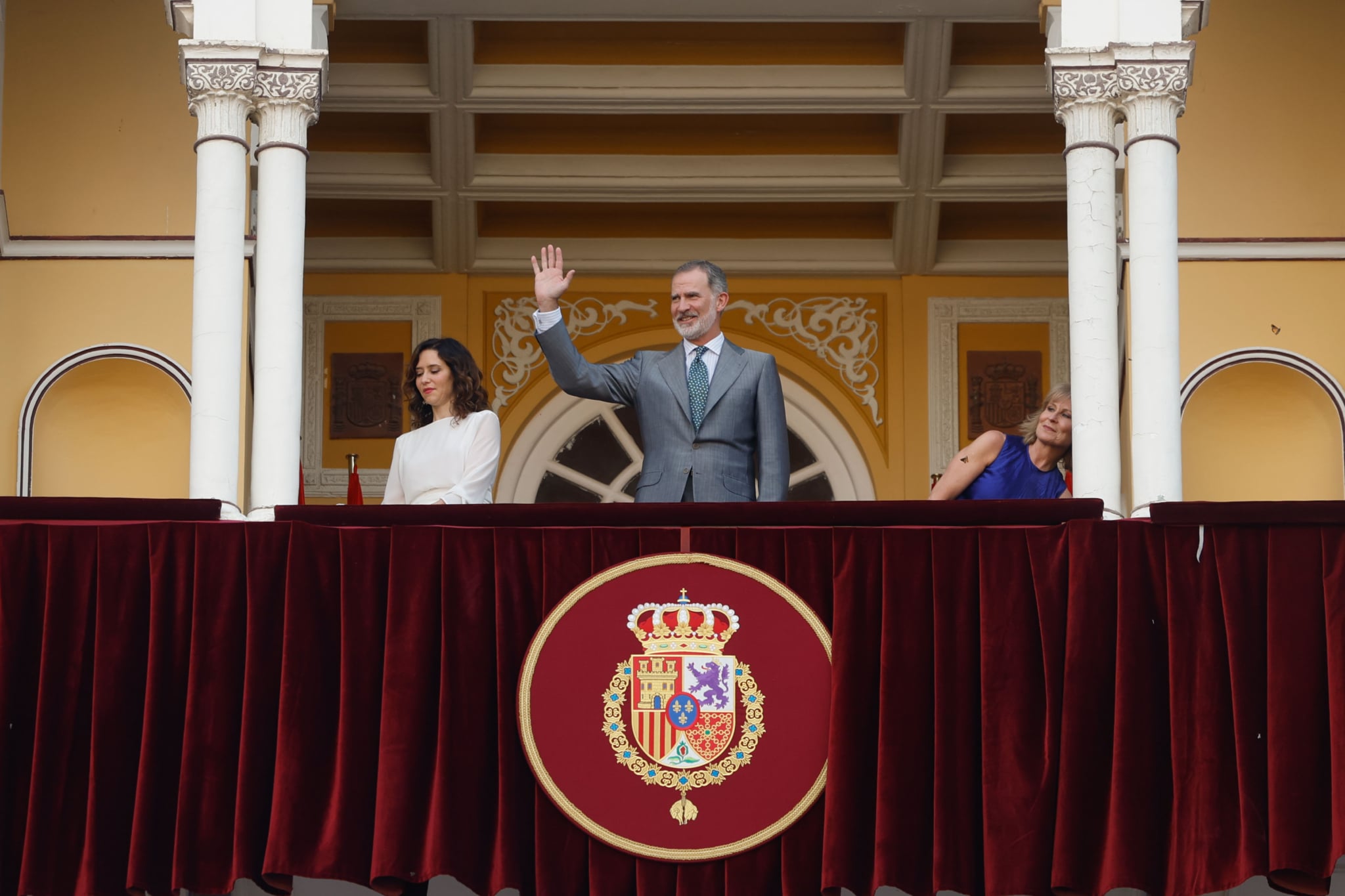 Francisco Rivera y Felipe VI, juntos en el 40 aniversario de Paquirri