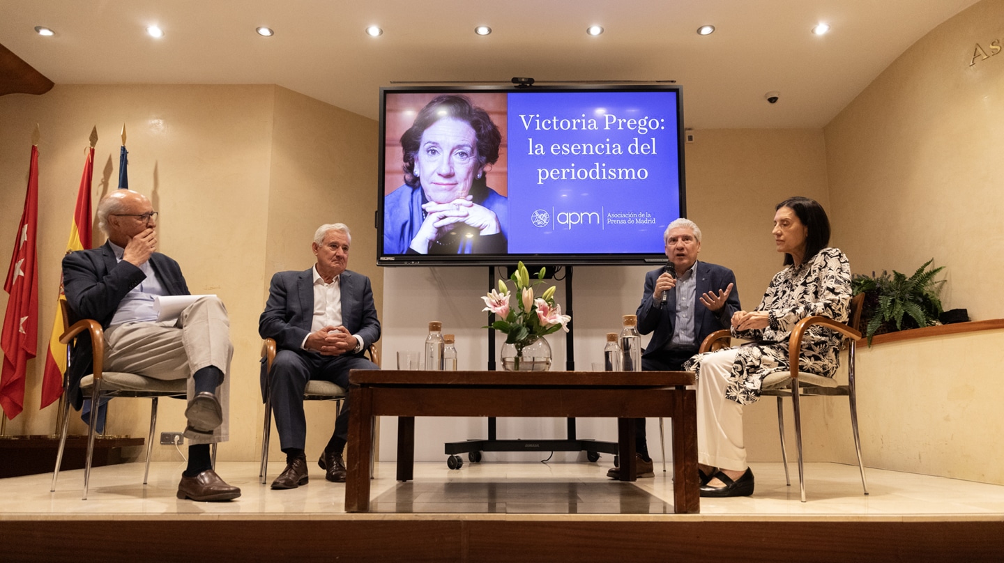 Victoria Prego, la mujer que no quiso ser más que periodista