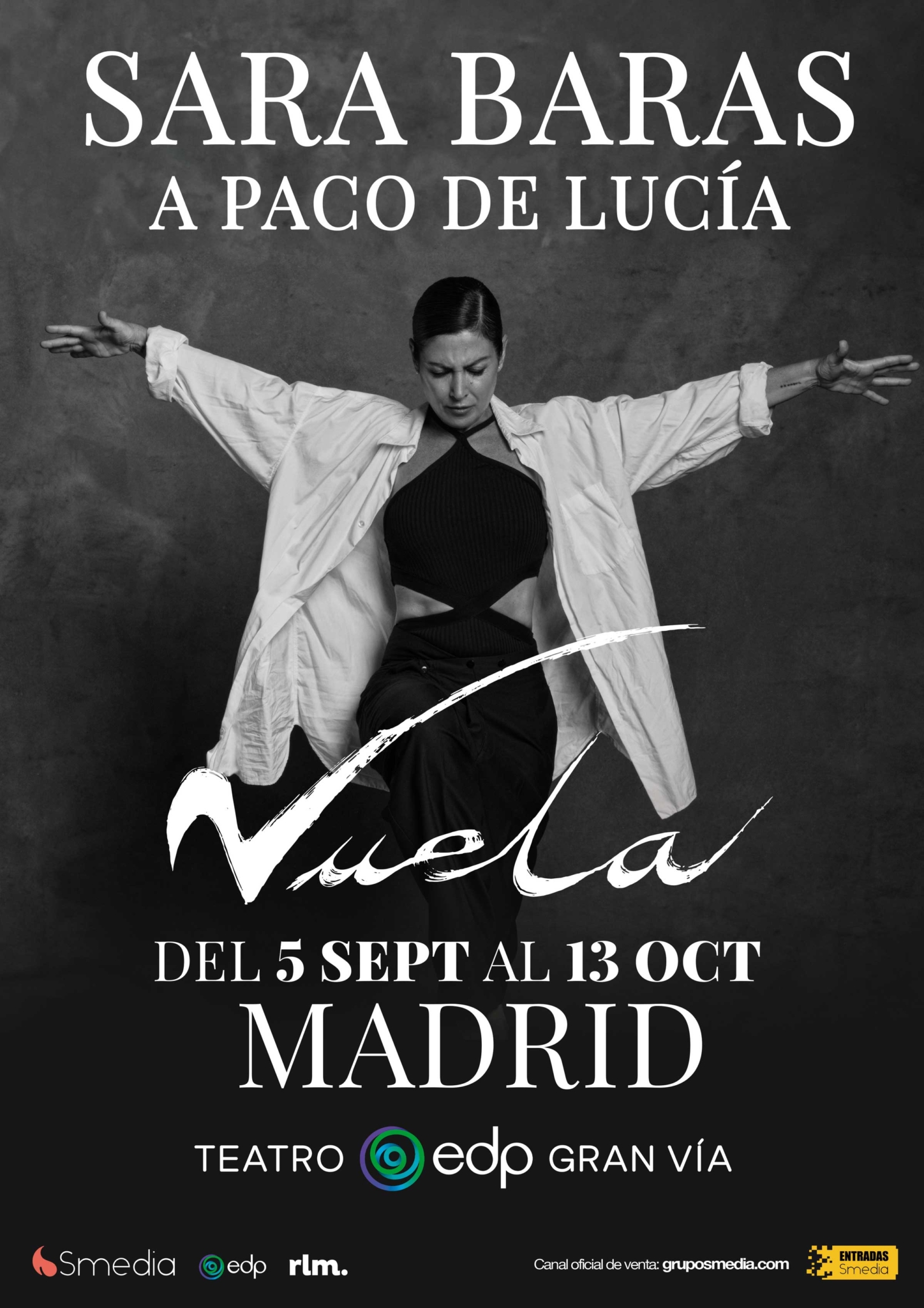 Sara Baras, una guitarra y una silla para recordar a Paco de Lucía