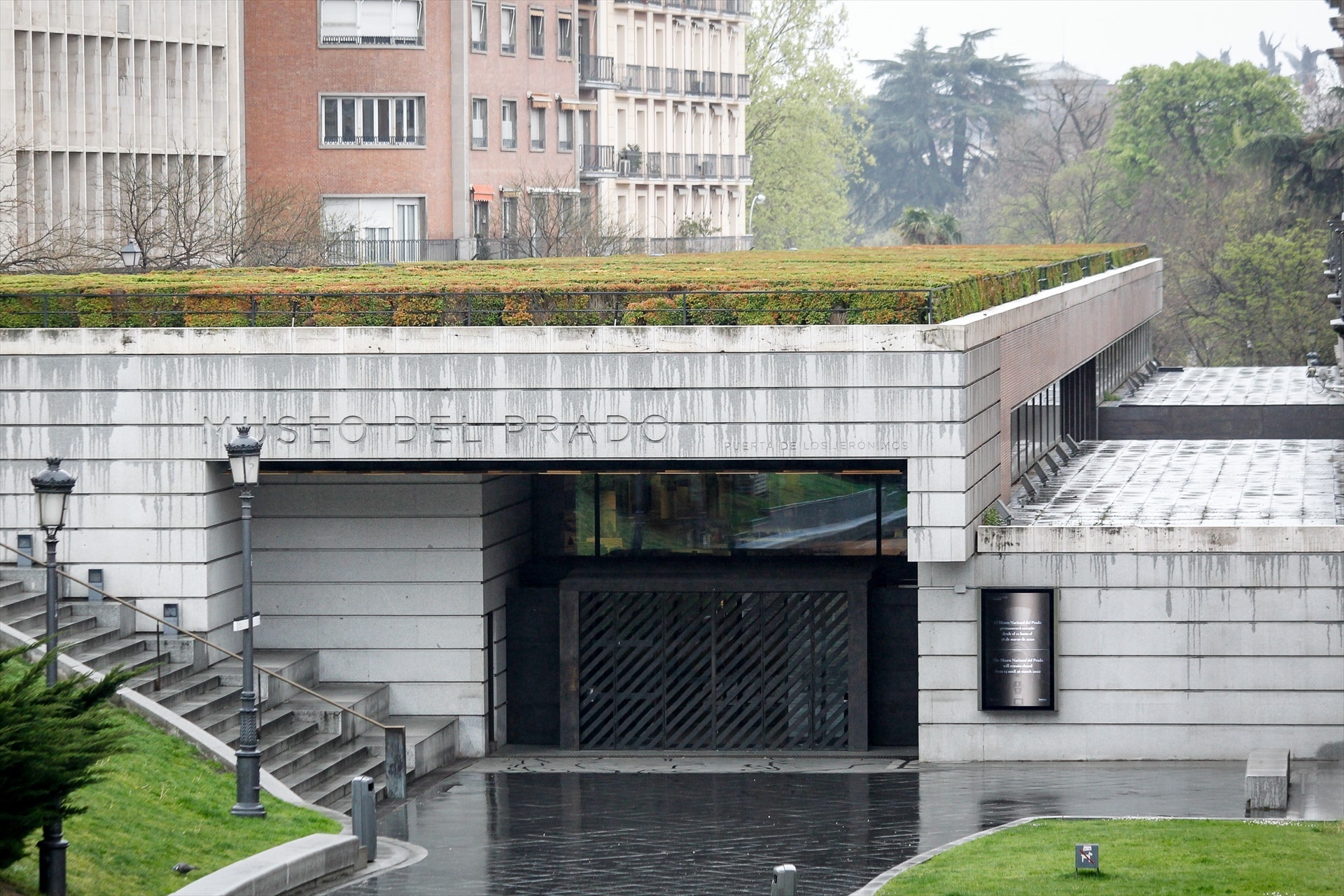 ¿Qué le pasa al jardín de boj del Museo del Prado?