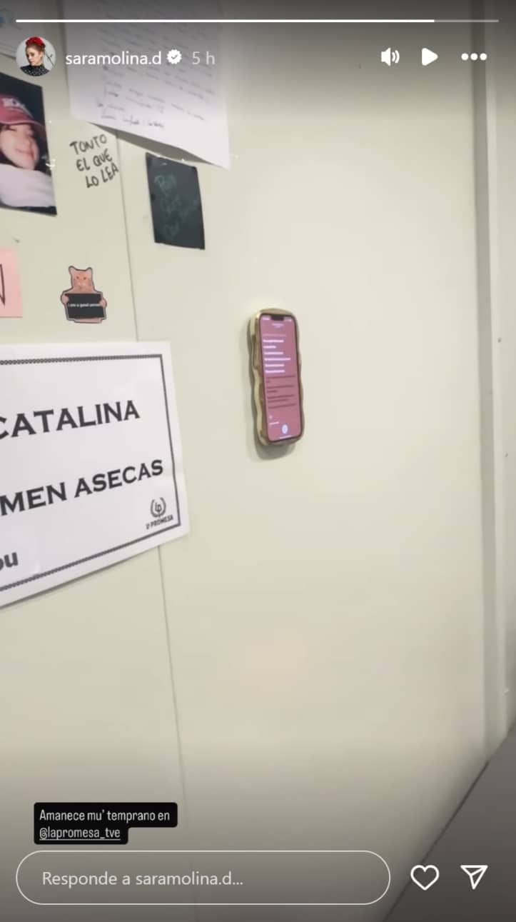 Varias actrices de 'La Promesa' enseñan su camerino y, sin querer, confirman la salida de una ...